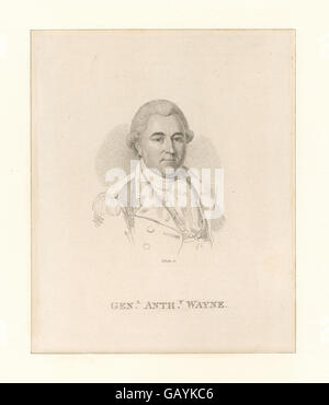 General Anthony Wayne, a key figure in the American Revolutionary War ...