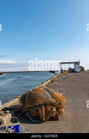 A view of Amble, Northumberland, UK Stock Photo - Alamy