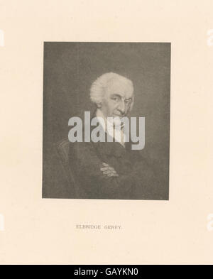 Elbridge Gerry, a prominent historical figure known for his political and historical ...