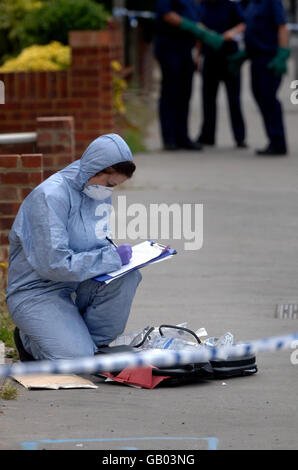 Shakilus Townsend murder Stock Photo - Alamy