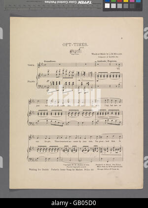 A vintage portrait titled 'Oft-times', identified by Hades IDs 609052 ...