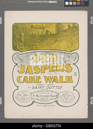 'Old Jasper's Cake Walk' likely refers to a popular dance or social ...