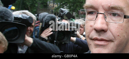 Robert Murat leaves the High Court, central London. He today accepted ...