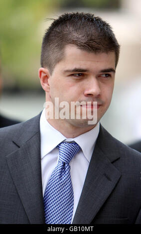 Former Cambridgeshire Police sergeant Dominic Liversedge, 27, arrives ...