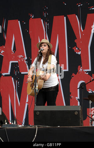 Amy Macdonald performs at the Main stage on day three of TRNSMT ...
