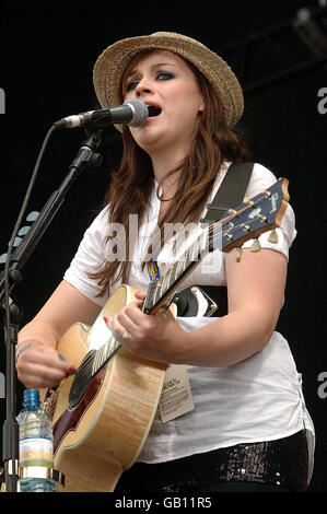 Amy Macdonald performs at the Main stage on day three of TRNSMT ...