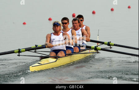 Great Britain's Steve Williams, Mens Four gold medallist poses for the ...