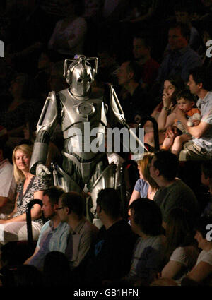 Doctor Who Prom. A performer in costume as Davros, creator of the ...