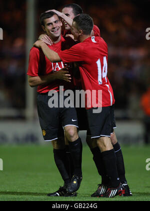 Darron Gibson of Manchester United during UEFA Champions League Group B ...