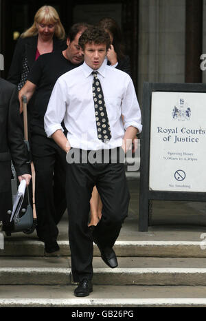 Ben Collett court case Stock Photo - Alamy