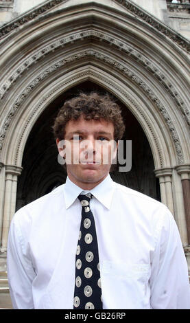 Alternate crop. Former Manchester United player Ben Collett, 23, leaves ...