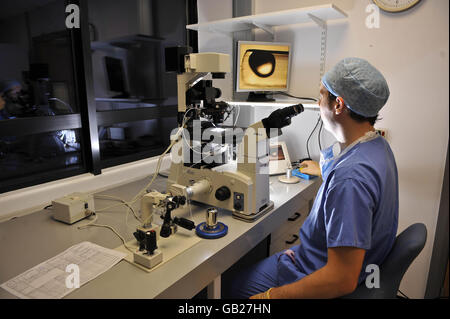 Lyndon Miles, Head of Embryology and Andrology for IVF Wales at the ...