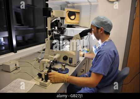 Lyndon Miles, Head of Embryology and Andrology for IVF Wales at the ...