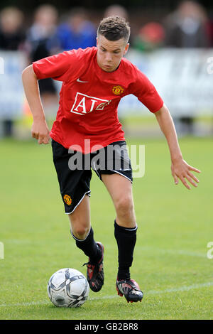 TOM CLEVERLEY MANCHESTER UNITED FC MANCHESTER UNITED FC OLD TRAFFORD ...