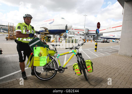 A Generic picture of London Ambulance Service Cycle Response Unit ...