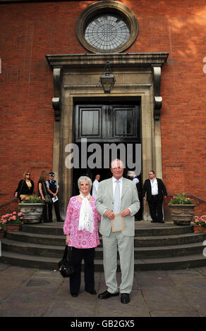 Mark Speight memorial service - London Stock Photo - Alamy