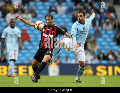 Mathieu Flamini of AC Milan playing in the Luigi Berlusconi Trophy 2008 ...