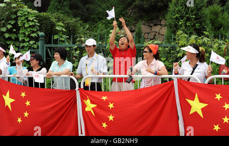 Female olympic games spectator Stock Photo - Alamy