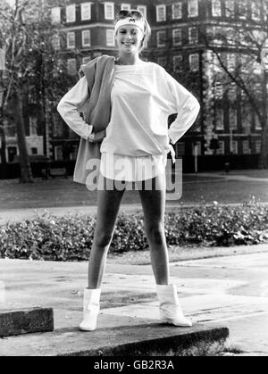 The Spring-Summer 1983 collection of designer Willi Smith, represented ...