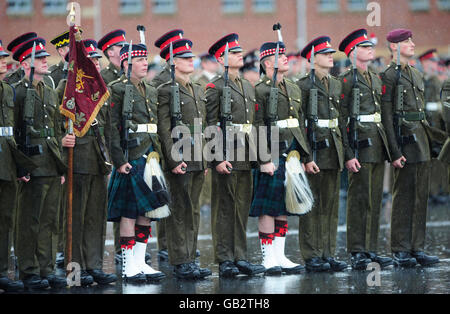 Former professional footballer Vinnie Jones with his son Junior Soldier ...