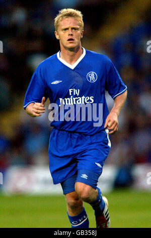 Soccer - Friendly - Watford v Chelsea. Damien Duff, Chelsea Stock Photo ...