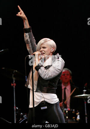 Swedish pop singer Robyn performs on stage at the C-Hall in Berlin ...