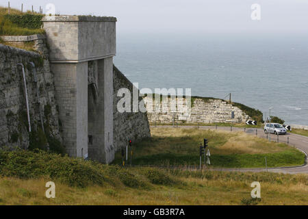 HMP The Verne prison, Portland Dorset, Britain, UK Stock Photo - Alamy