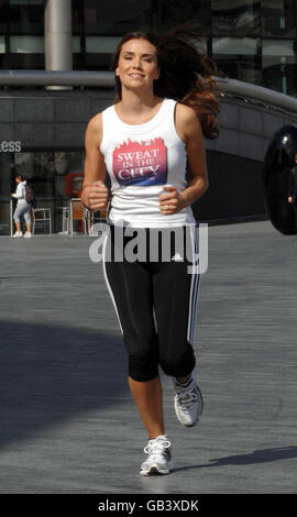 Jessica Taylor launches 'Sweat in the City' campaign - London Stock ...