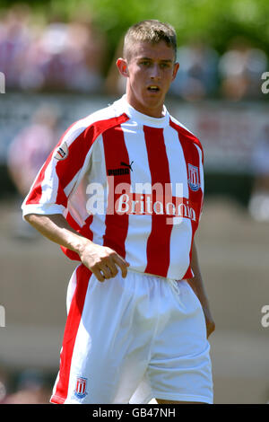 Soccer - Friendly - Newcastle Town v Stoke City - The Lyme Valley ...