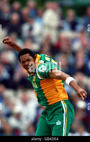 NatWest series South Africa Ntini. South African bowler Makhaya Ntini ...