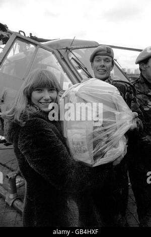 BLUE PETER LESLEY JUDD Stock Photo - Alamy