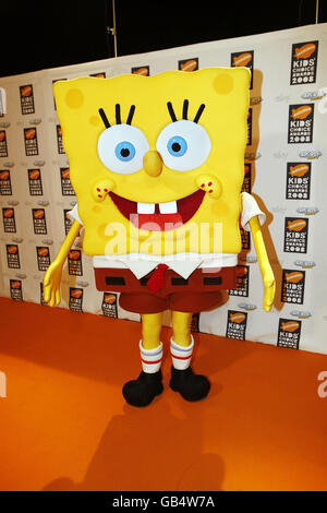 SpongeBob SquarePants Nickelodeon Kids' Choice Awards UK 2008 at ExCeL ...