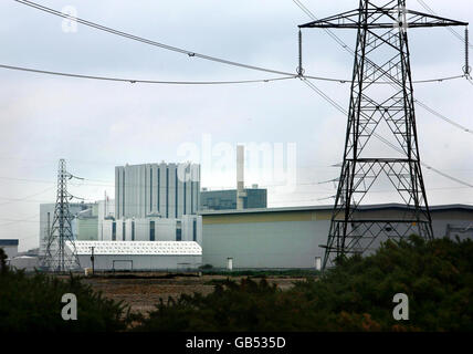 EDF announce takeover deal. A general view of Dungeness B Nuclear Power ...