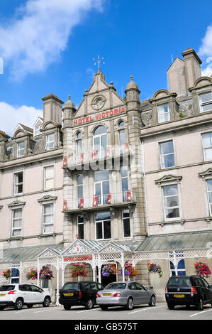 hotel victoria, newquay, cornwall Stock Photo - Alamy