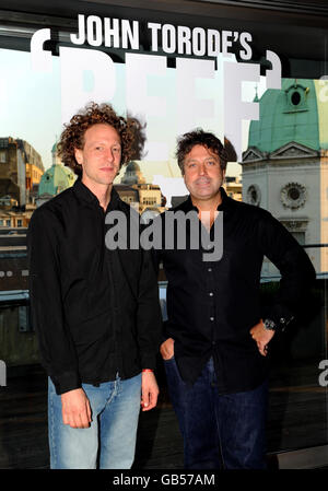 Masterchef 2008 winner James Nathan at the launch of John Torode's new ...