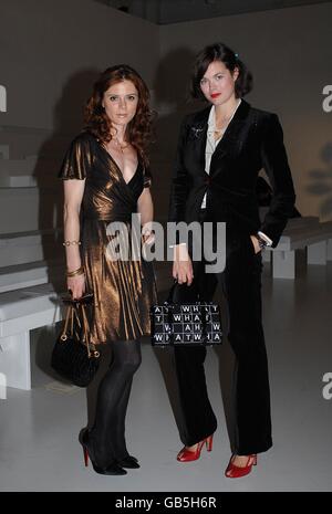 Jasmine Guinness at the Jasper Conran Catwalk Show, the Courtyard Show ...