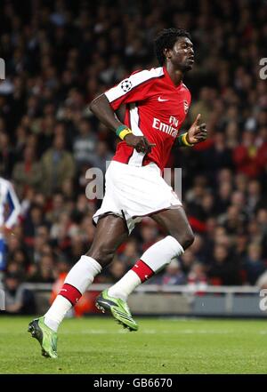 EMMANUEL ADEBAYOR ARSENAL FC EMIRATES STADIUM LONDON ENGLAND 20 ...