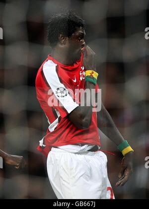 EMMANUEL ADEBAYOR ARSENAL FC EMIRATES STADIUM LONDON ENGLAND 03 August ...
