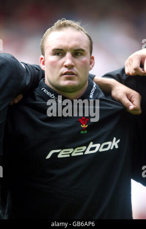 RUGBY UNION. WALES FRONT ROW Stock Photo - Alamy