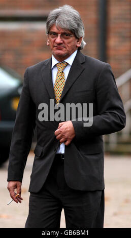 David Farmbrough, 52, from Driffield, East Yorkshire, leaves Norwich ...