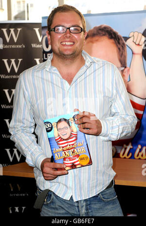 Comedian Alan Carr at the launch of his book 'Look who it is' at ...
