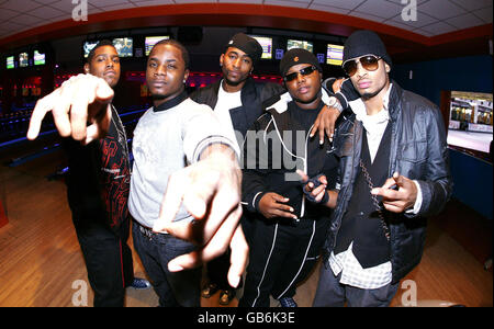 Qwanell "Q" Mosley and Robert Curry Brian Angel of R&B group Day 26 ...