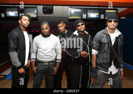 The band, Day 26 (left-right) Qwanell Mosley, Brian Andrews, Michael ...