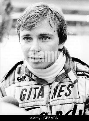 Didier Pironi, Ferrari Stock Photo - Alamy
