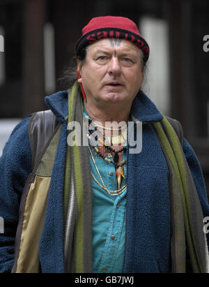 68-year-old Captain Clive Kelly outside the High Court in London where ...