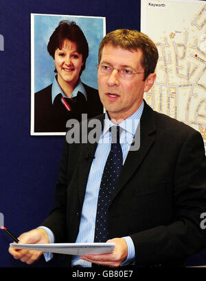 Colette Aram inquiry Stock Photo - Alamy