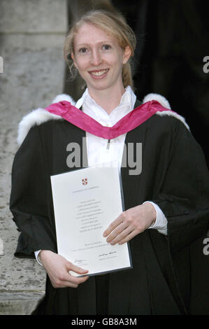 Laura Spence graduates Stock Photo - Alamy