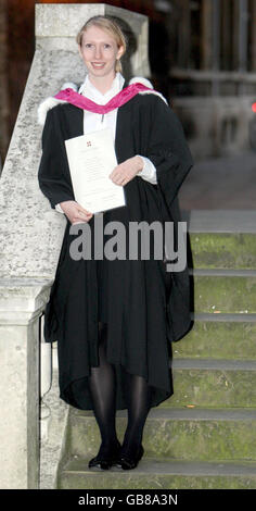 Laura Spence graduates Stock Photo - Alamy
