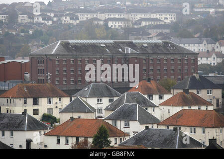 HMP Greenock Prison Stock Photo - Alamy