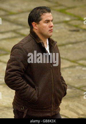 Jimmy Wenman, 29, arrives at Winchester Crown Court where he is due for ...
